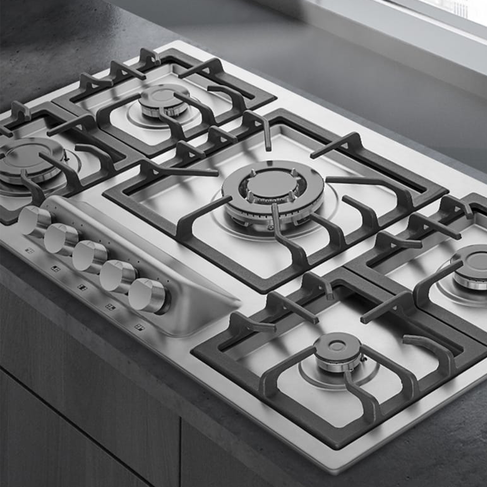 اجاق گاز صفحه‌ای اسنوا مدل SGH5-6801S | فروشگاه آنلاین گروه انتخاب. انتخاب من