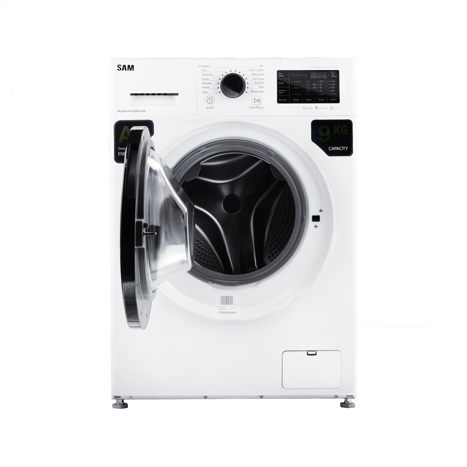 ماشین لباسشویی 9 کیلویی سام P1465W. انتخاب من