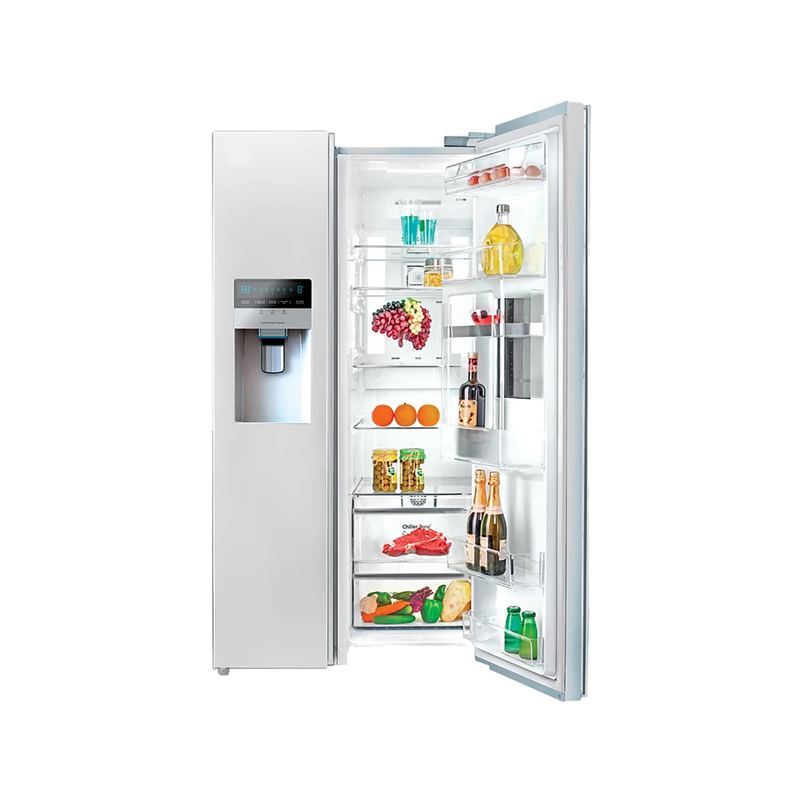 یخچال و فریزر ساید بای ساید ۳۵ فوت اسنوا مدل S8-2352GW. انتخاب من